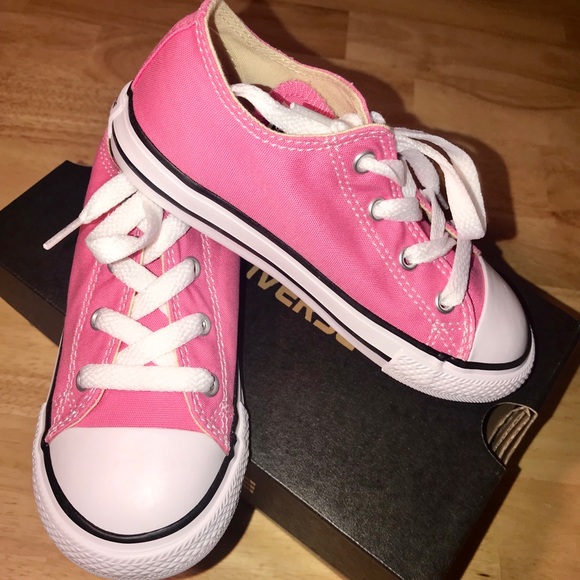 Converse | Shoes | Girls Converse Size 9 In Pink Brand New | Poshmark